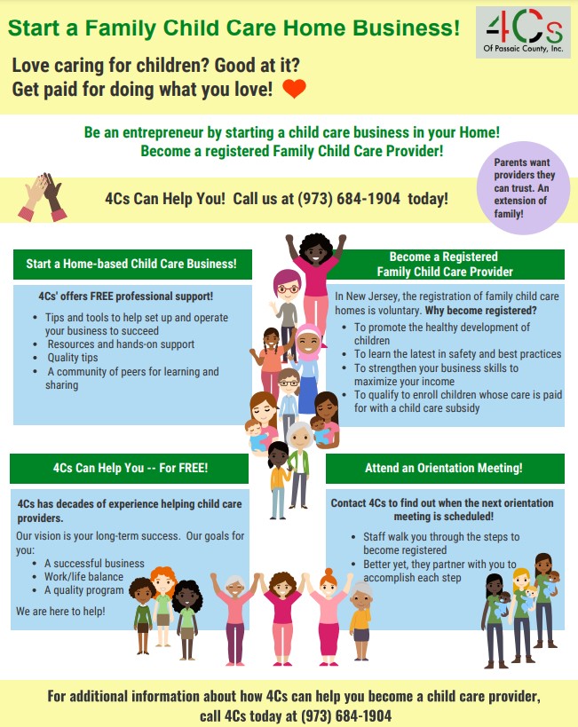 Start a Family Child Care Home Business! | 4CS
